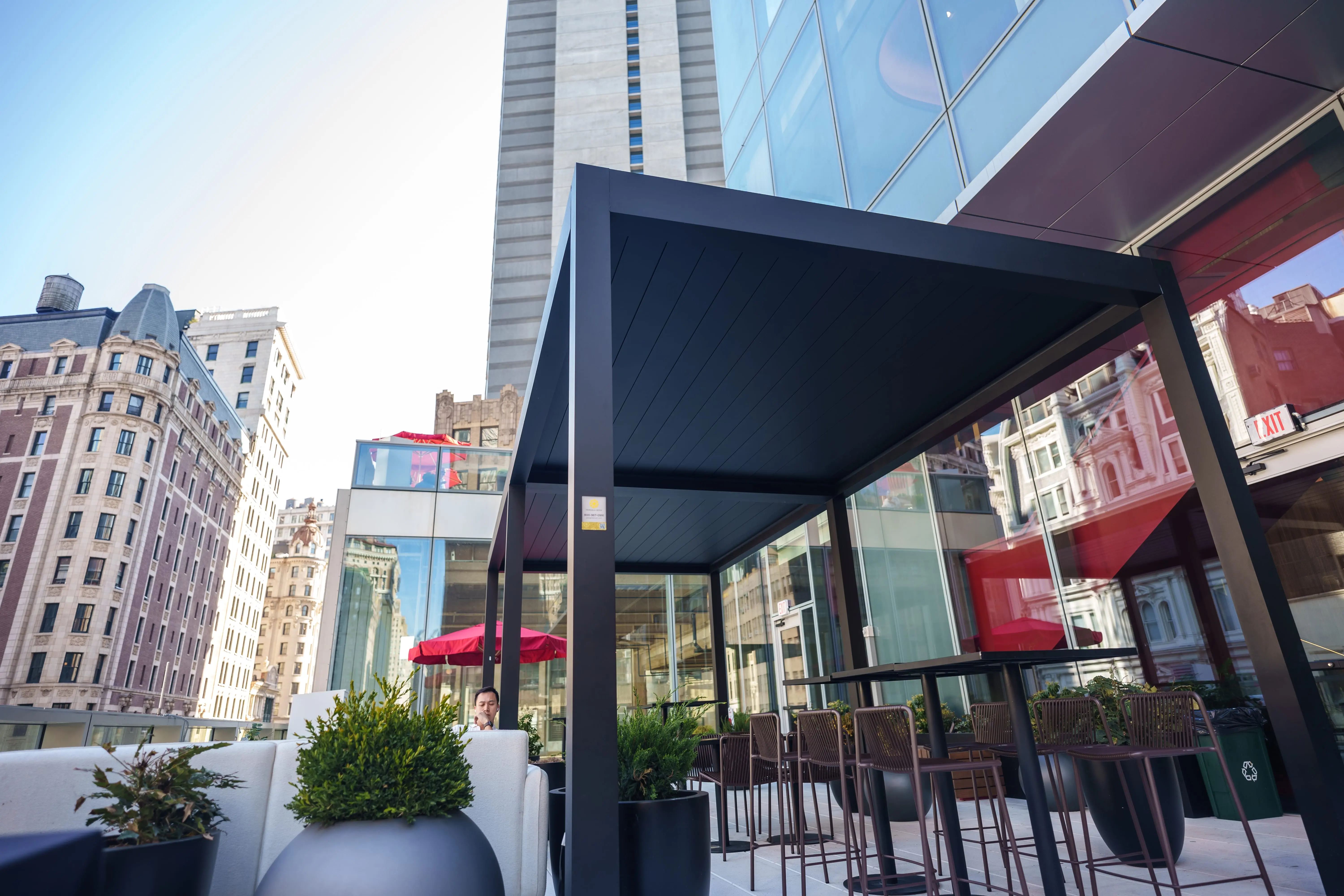 Louvered Roof Project - Virgin Hotels - Roof - New York City - Ny